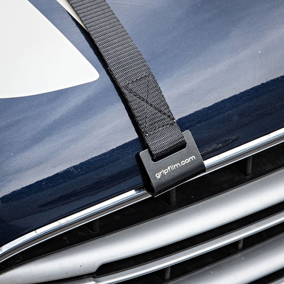 25mm (1”) BLACK CAR MOUNT RATCHET STRAP – Gripfilm